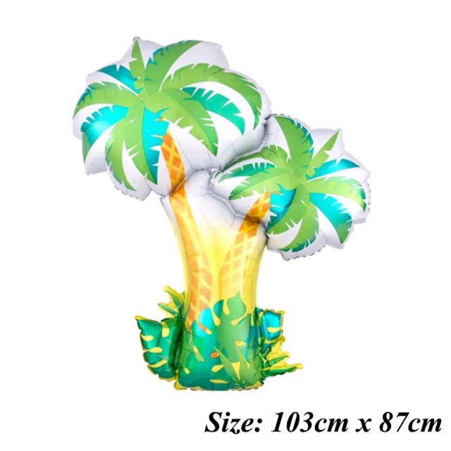 Jumbo COCONUT TREE FOIL BALLOONS BRANCH 2 | Shopee Malaysia