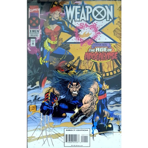 Marvel Comics: Weapon X #1-4 (complete); Age of Apocalypse (X-Men ...