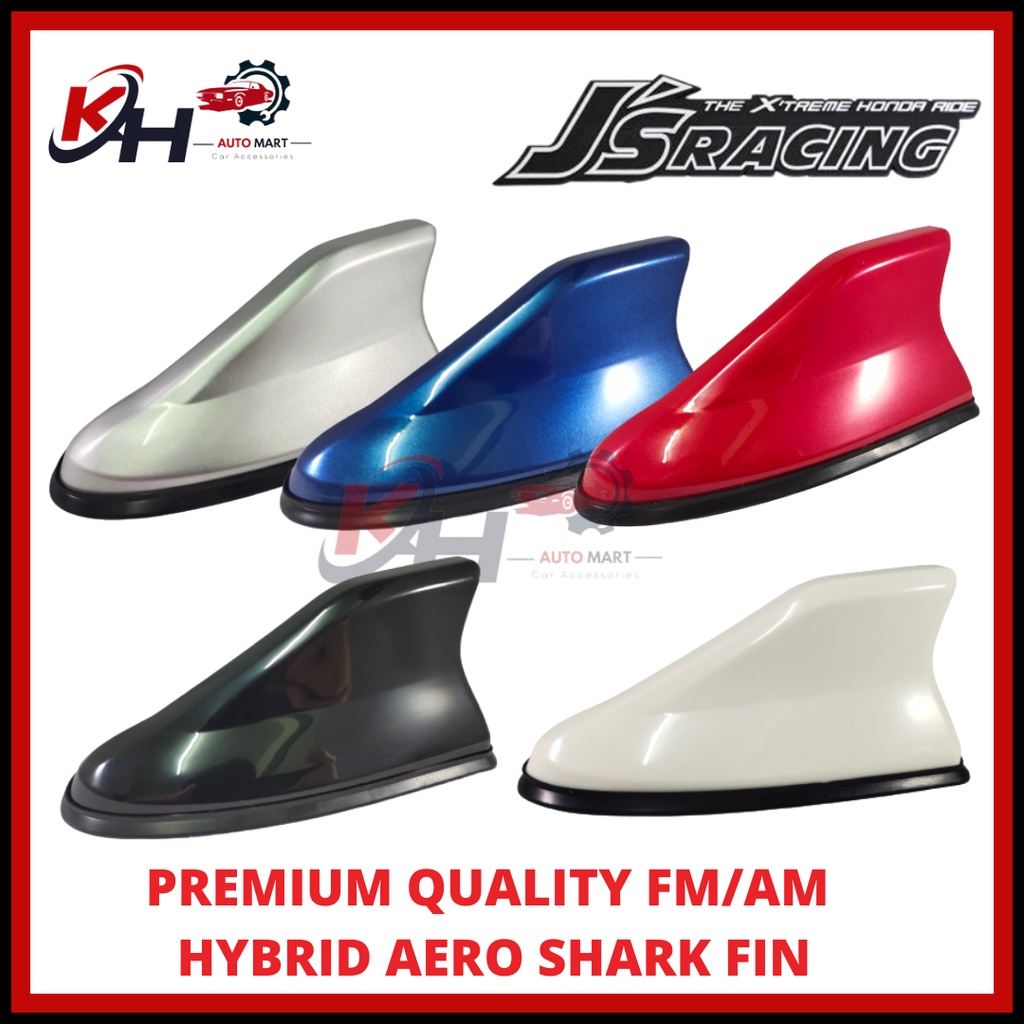 JAPAN ORI JS RACING HYBRID AERO Universal Car FM Signal Amplifier Radio ...