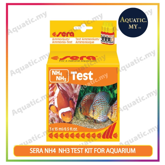 Sera Ammonium/ Ammonia (NH4/NH3) Tests (60 Tests) | Shopee Malaysia