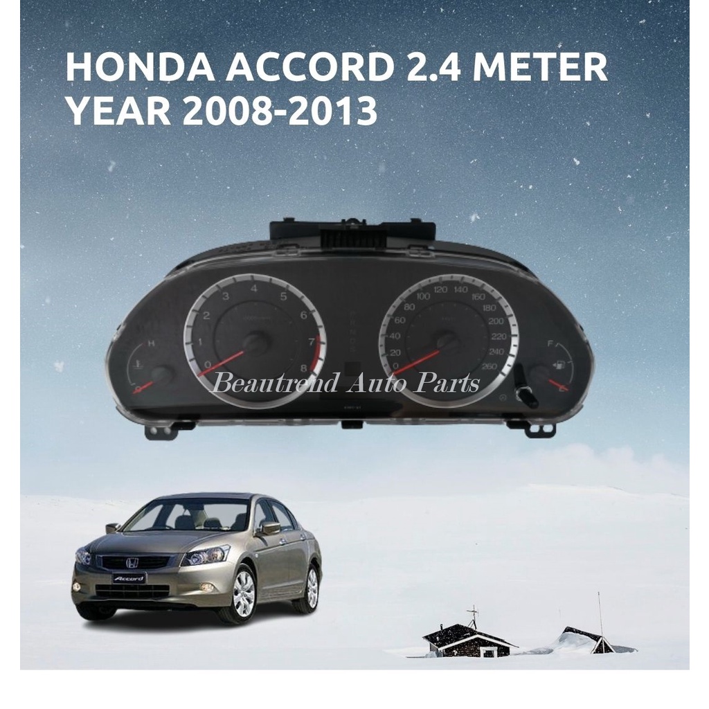 Original Honda Accord TAO 2.4 Meter Assembly Year 2008 2009 2010 2011 ...