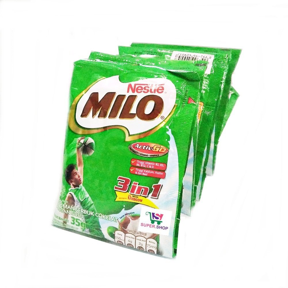 Milo 3in1 / (10 Sachets Contents) | Shopee Malaysia