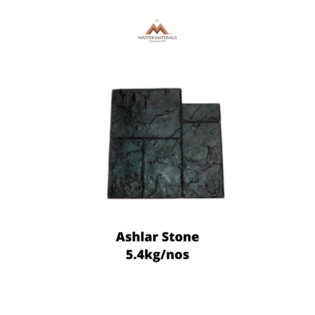 MASTERPAV Concrete Imprint Stamping Mould Flemish/Ashlar Stone /Ashlar ...