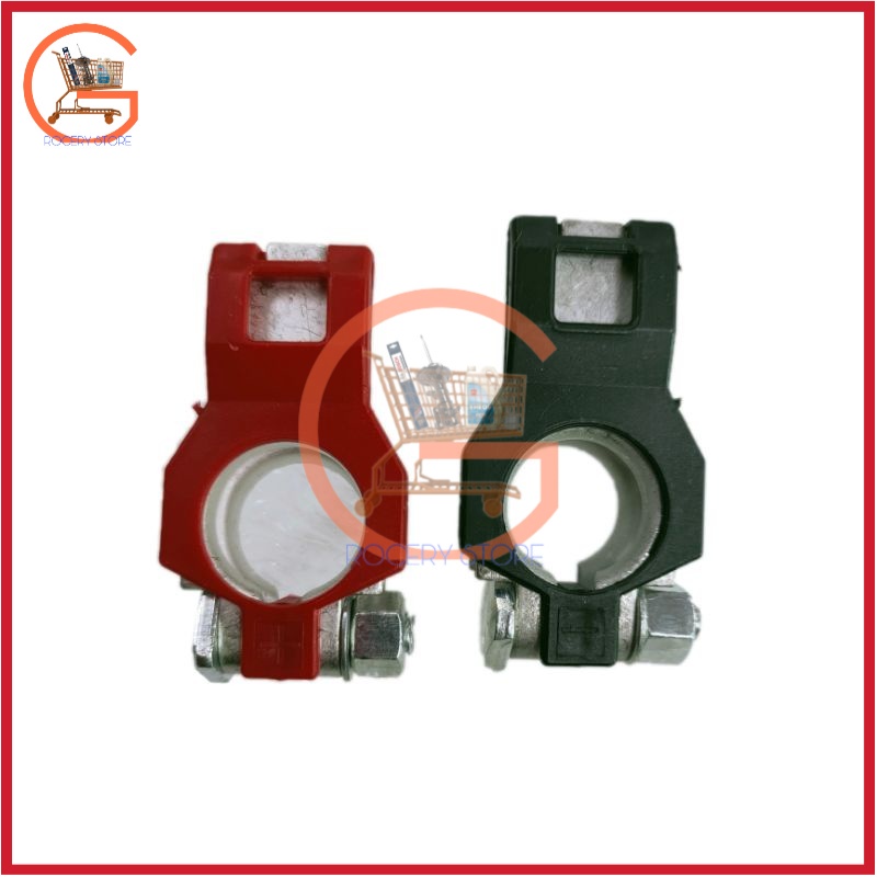 Battery Terminal Set BIG HEAD (+/-) NEGATIVE POSITIVE (1Set 2pcs ...