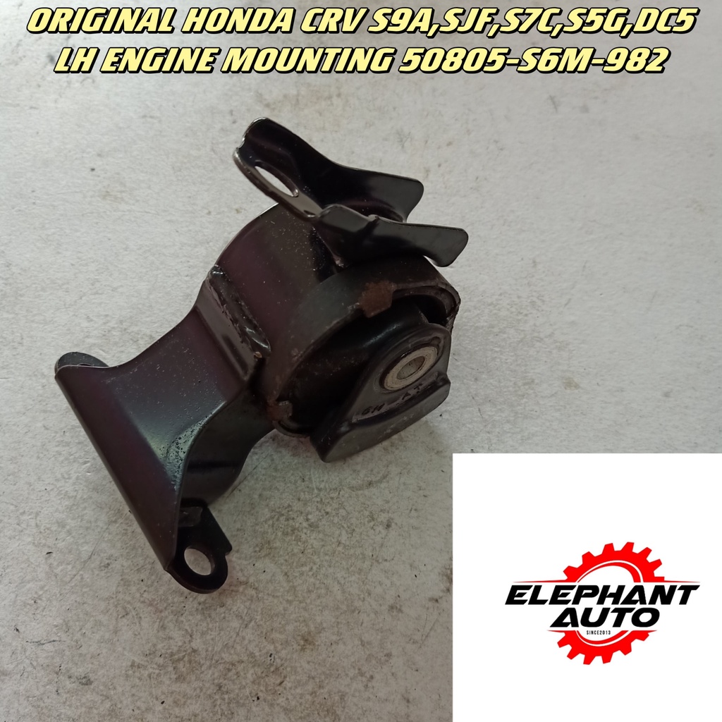 ORIGINAL HONDA CRV S9A,SJF,S7C,S5G,DC5 LH ENGINE MOUNTING 50805-S6M-982 ...