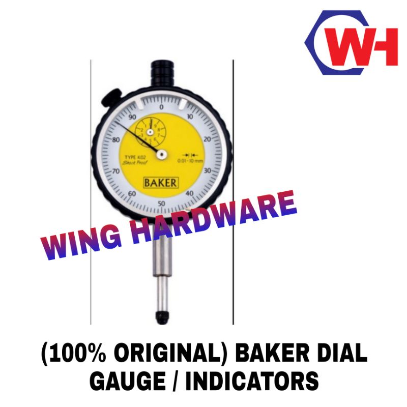 (100% ORIGINAL) BAKER DIAL GAUGE / INDICATORS | Shopee Malaysia