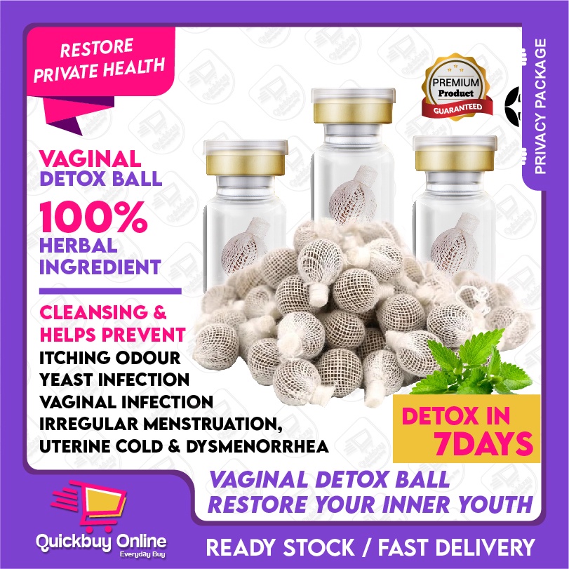 Vaginal Cleansing Pearls Womb Detox Ball Healing Vaginal Detox Yoni ...