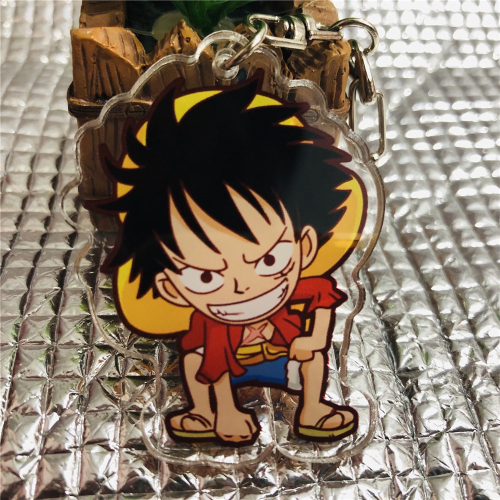 Anime One Piece Monkey D Luffy Ace Sabo Robin Nami Zoro Sanji Acrylic ...