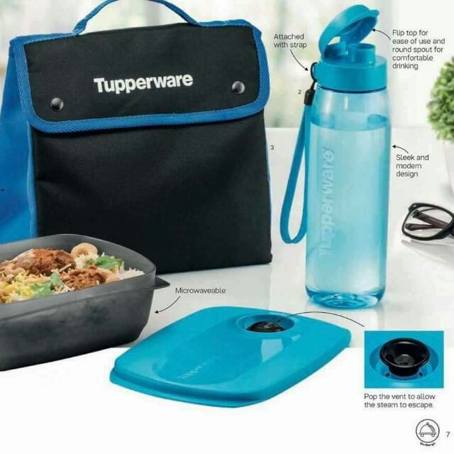 Tupperware Executive Lunch Set | Shopee Malaysia