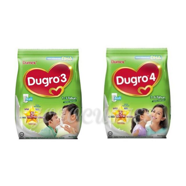 Dumex dugro 3 dan 4 asli 900gram(old packaging) | Shopee Malaysia