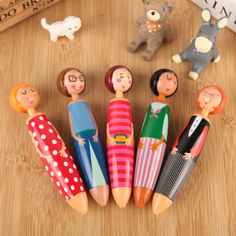 💥cartoon puppet ball point pen doll💥 | Shopee Malaysia