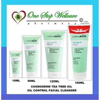 COSMODERM TEA TREE OIL FACIAL CLEANSER/WHIPPED CLEANSER/FACIAL MASK ...