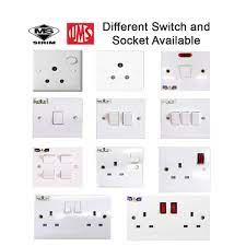 UMS Bakelite Series Switches & Socket Outlet (SIRIM) 13A / 15A , 3 Way Adaptor / Plug Top ...