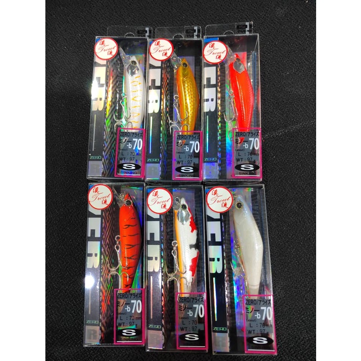 RIPPLE-ASH FISHING LURE ZERO ARISE MINNOW 70S | Shopee Malaysia