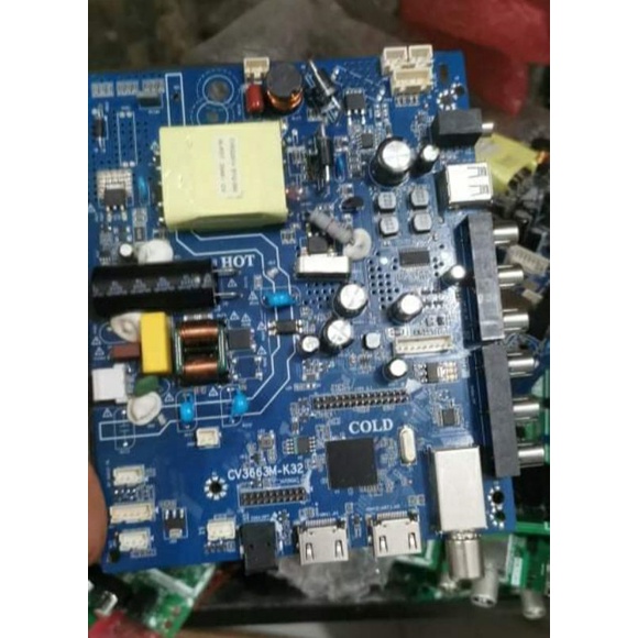Polytron MB Mainboard PLD 24V123 LED TV Module Machine | Shopee Malaysia