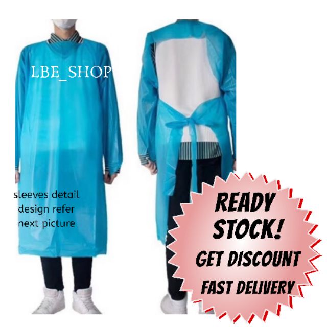 [MALAYSIA] PPE ISOLATION APRON GOWN SUIT | Shopee Malaysia
