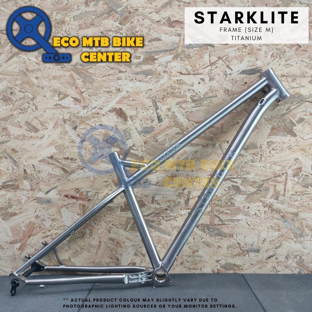 STARKLITE HCHT TITANIUM FRAME (size M) | Shopee Malaysia