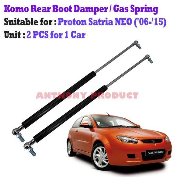 Proton Satria Neo 2006-2015 Rear Boot Damper Gas Spring Strut Lifter 1 ...
