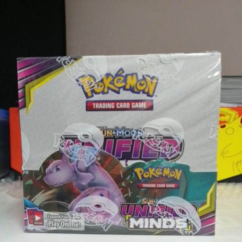 Pokemon SM11 Unified Minds Booster Box (Let go price) | Shopee Malaysia