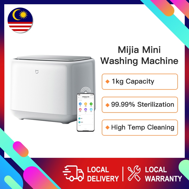700 rpm Xiaomi Mijia Mini Washing Machine 1kg Capacity Automatic ...