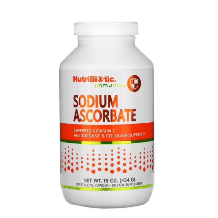 NutriBiotic Sodium Ascorbate Crystalline Powder 454g | Shopee Malaysia
