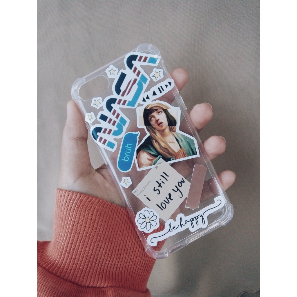 Aesthetic all type Mobile phone case Sticker