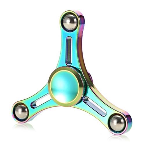 STEEL BALL TRIPLE RAINBOW FIDGET SPINNER (COLORFUL) | Shopee Malaysia