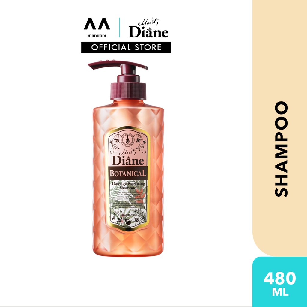 MOIST DIANE Botanical Damage Repairing Shampoo (480ml) | Shopee Malaysia