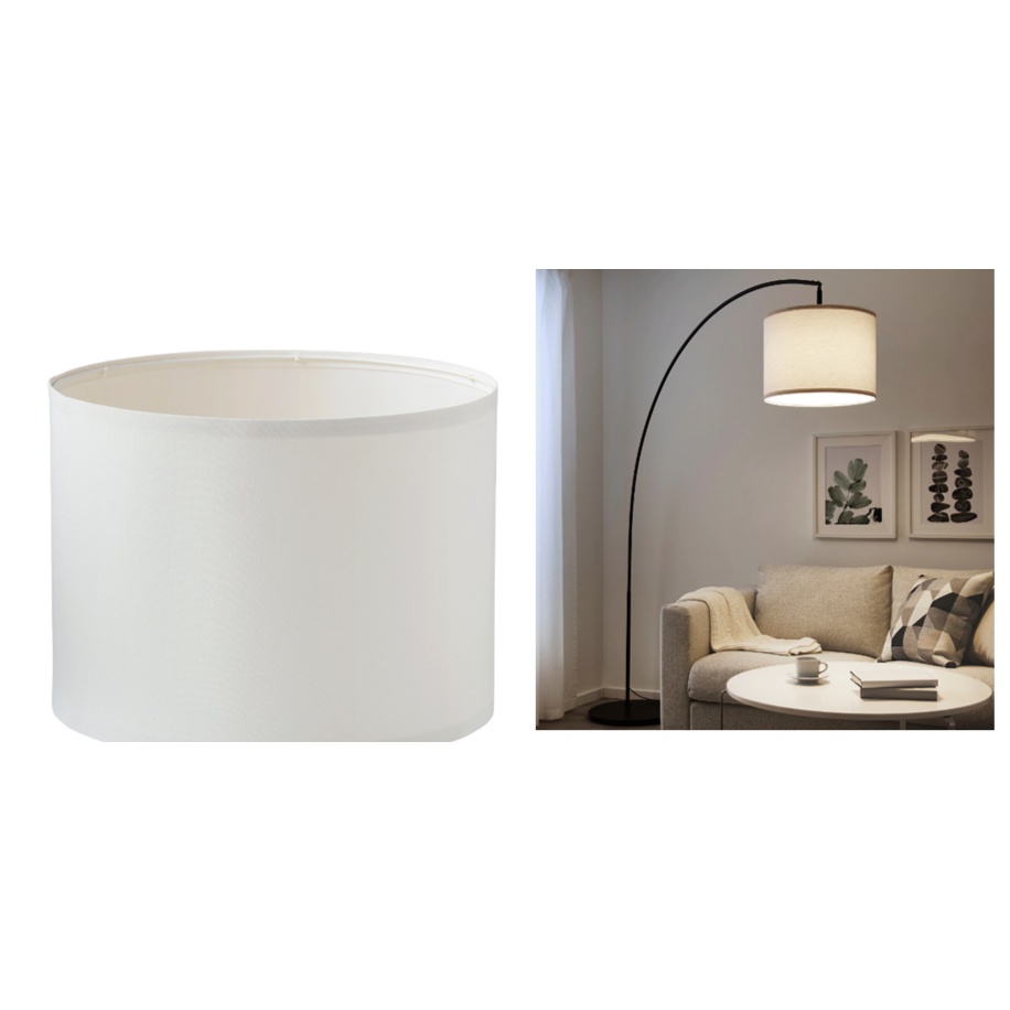 Ikea RINGSTA Lamp shade, white, 19/33/42 cm | Shopee Malaysia