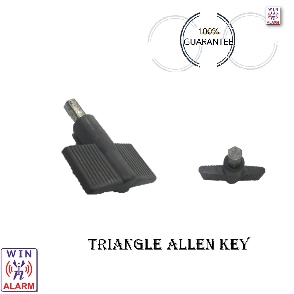 TRIANGLE ALLEN KEY - WINWIN ALARM | Shopee Malaysia