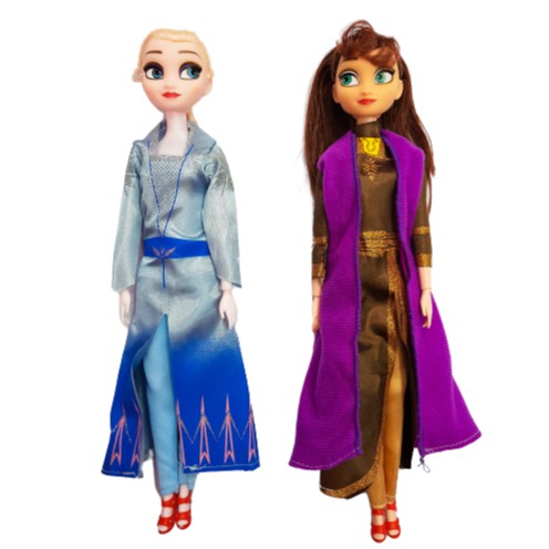 Girl Toys Frozen Elsa Anna Princess Doll Patung Barbie | Shopee Malaysia