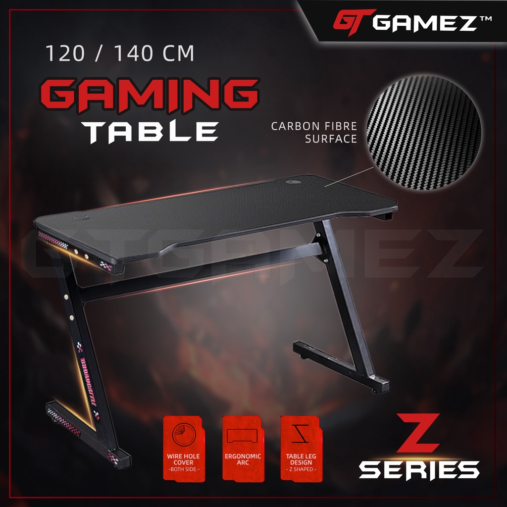(Ready Stock) GTGAMEZ Z Series Carbon Fiber Surface With Modern Simple ...