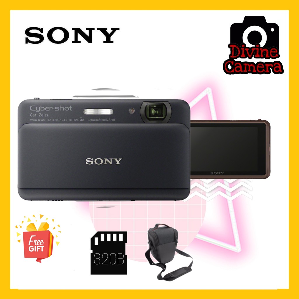 Sony DSC-TX55 Touch-Screen CMOS Compact Point And Shoot Digital Camera ...