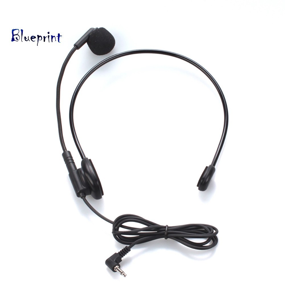 BP 3.5mm Flexible Wired Headband Headset Microphone Mic for Speaker ...