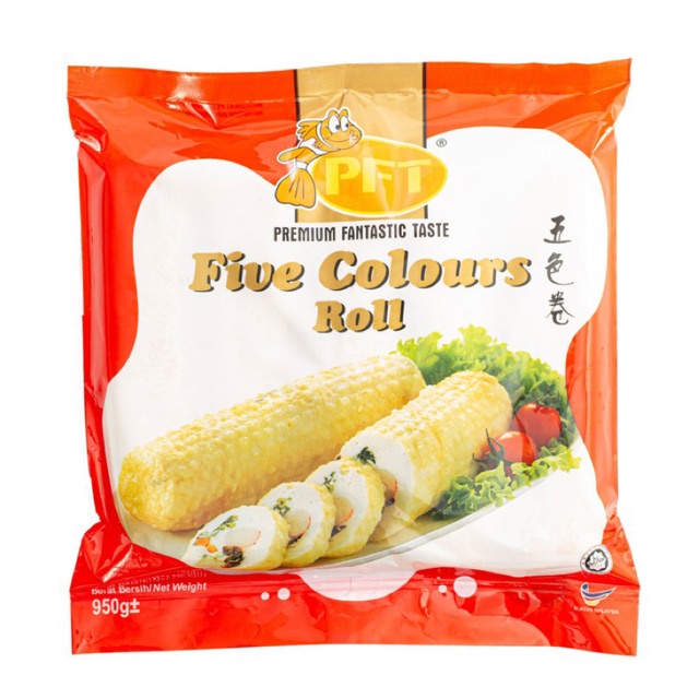 PFT FIVE COLOUR ROLL 五色卷 950gm/5pcs | Shopee Malaysia