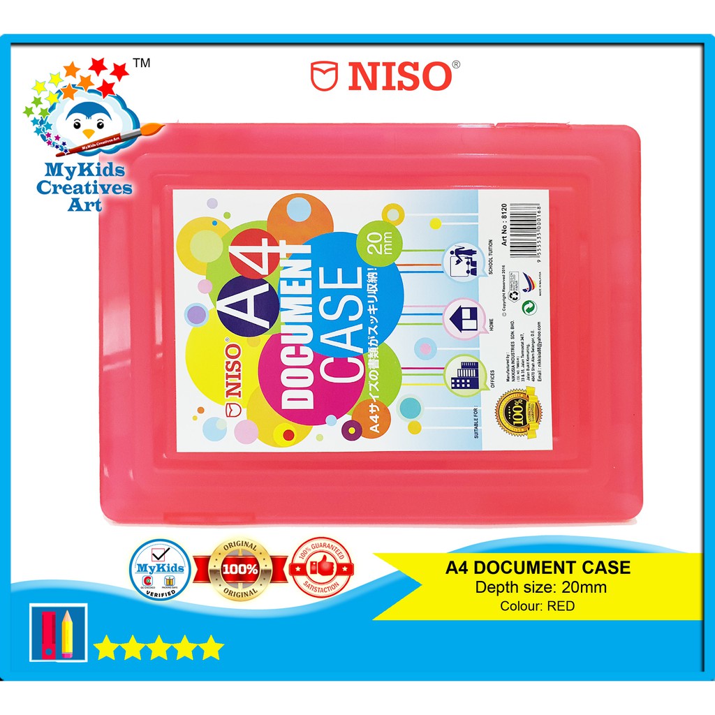 A4 DOCUMENT CASE BOX (NISO, 8120) | Shopee Malaysia