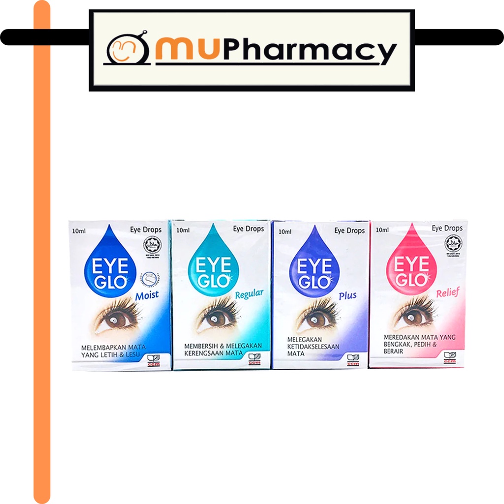 Eye Glo Regular/ Moist/ Relief/ Plus 10ML | Shopee Malaysia