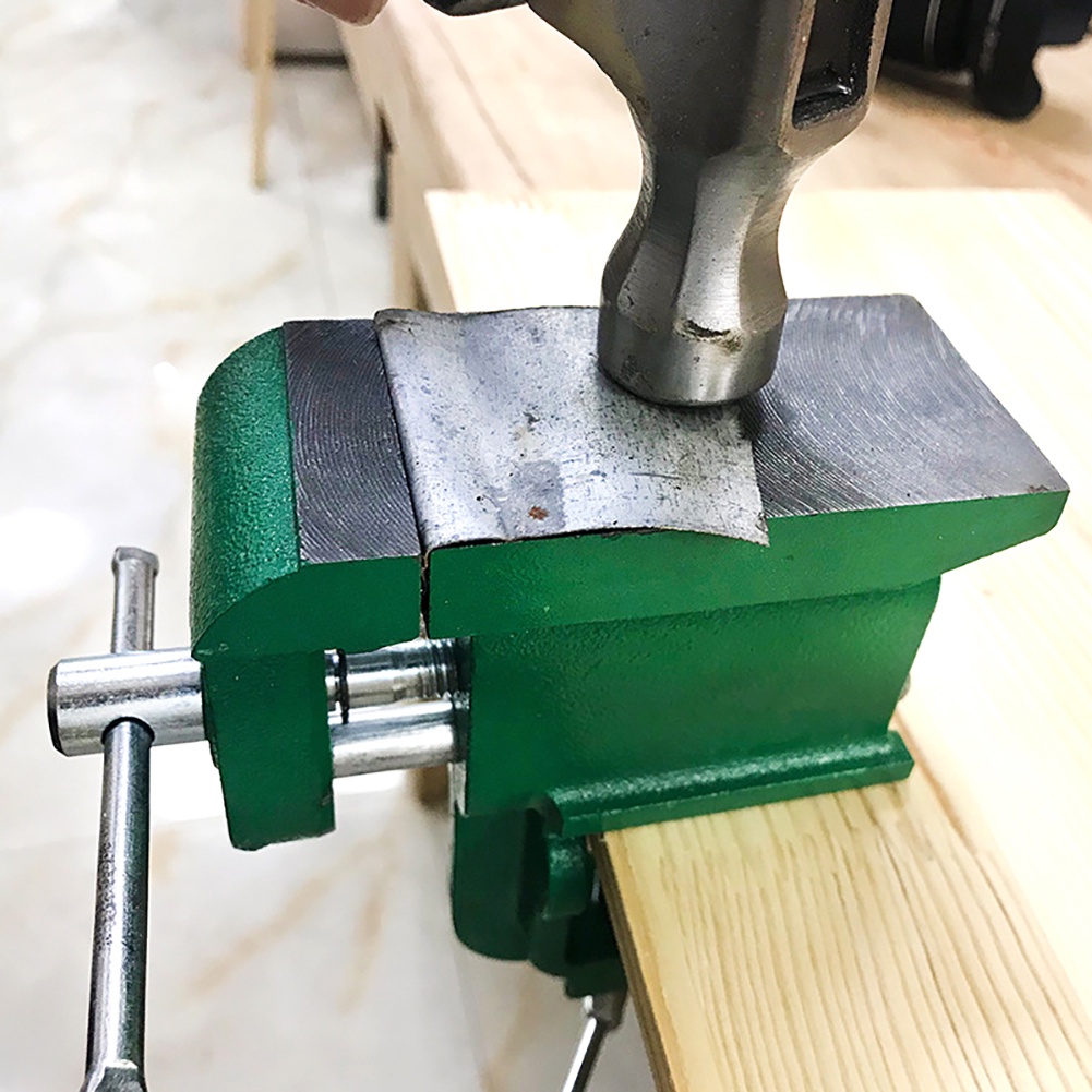 Vise With Anvil Small Table Vise Large Tabletop Household Bench Vise ...