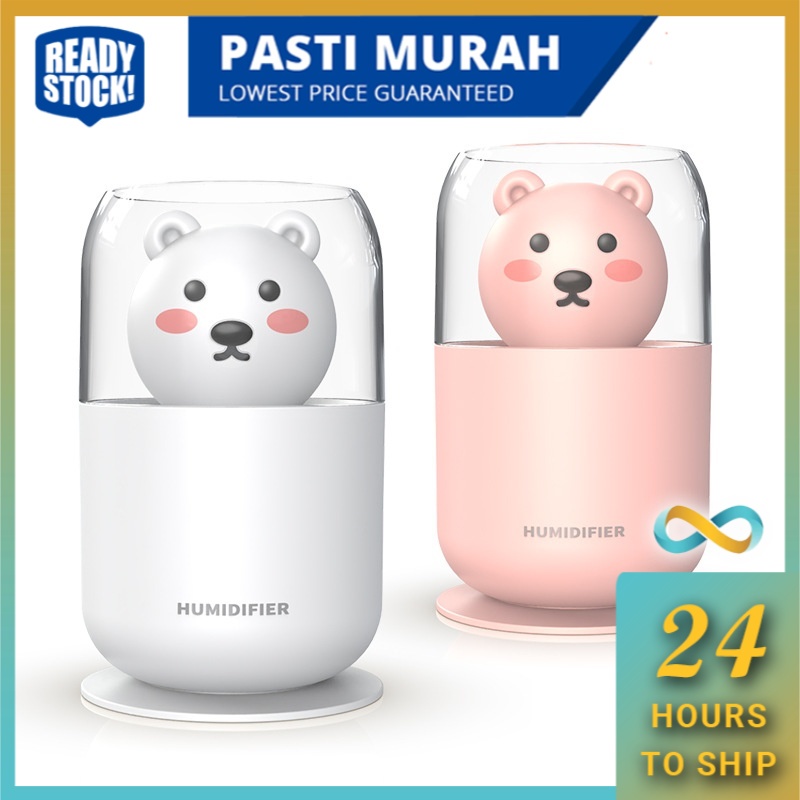 Ready Stock USB Air Humidifier Cute Pet Meng Chong / Diffuser For Aroma ...