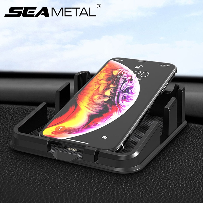 Dashboard Car Phone Holder Anti Slip Organizer Stand Silicone Pad Mat ...