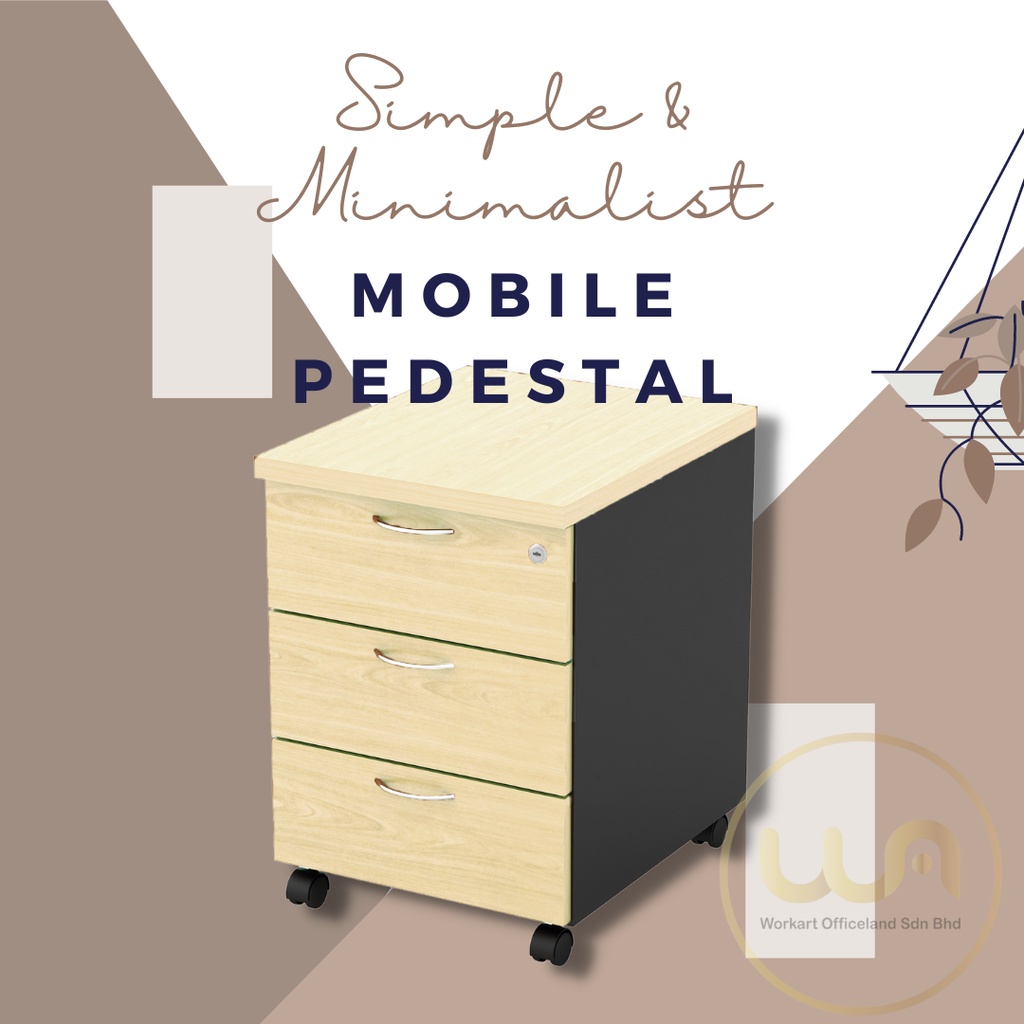 Office Pedestal l Wooden Pedestal l Mobile Pedestal l EMP3 l Workart ...