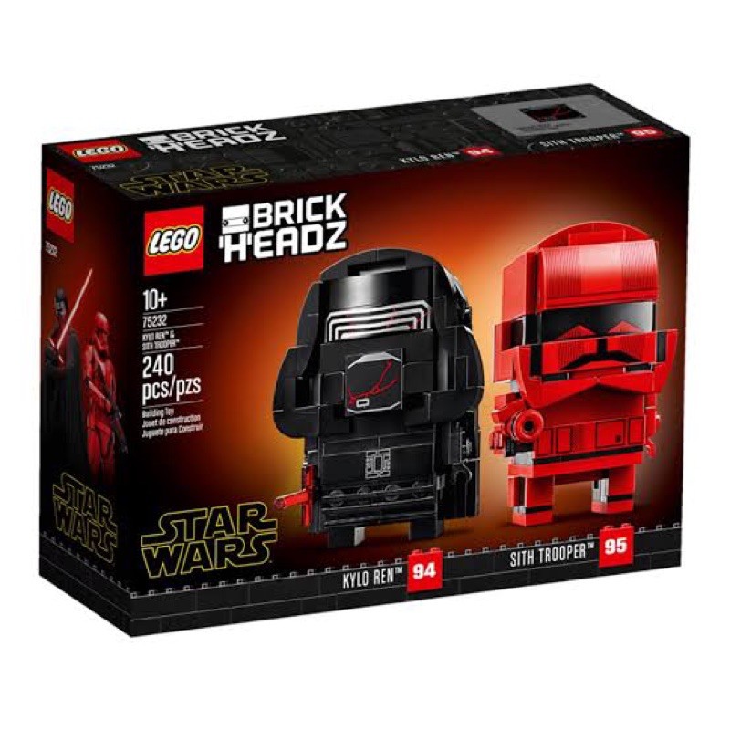 LEGO Brickheadz 75232 kylo Ren & Sith Trooper New | Shopee Malaysia