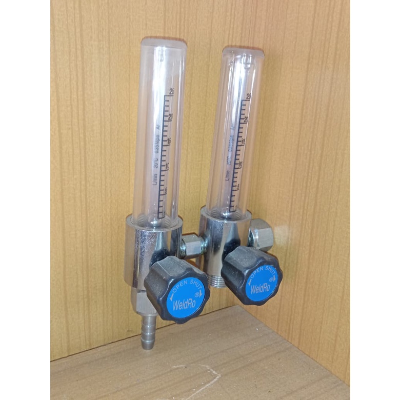 [ WELDRO ] 303-25FL TWIN FLOWMETER (C02/ARGON) | Shopee Malaysia
