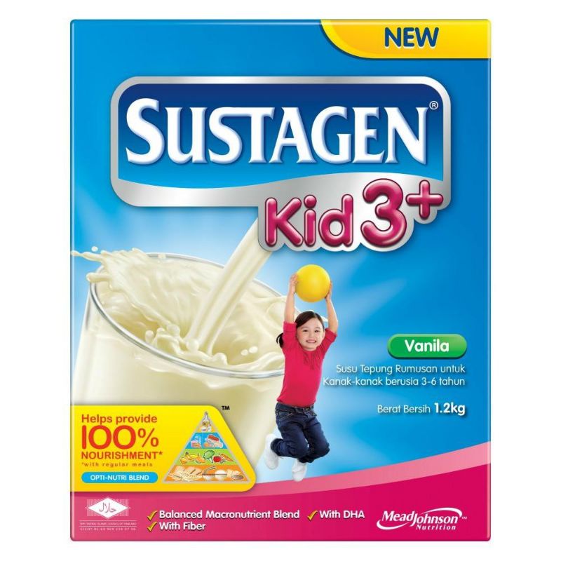 SUSTAGEN Kid3+ [Vanila]1.2kg | Shopee Malaysia