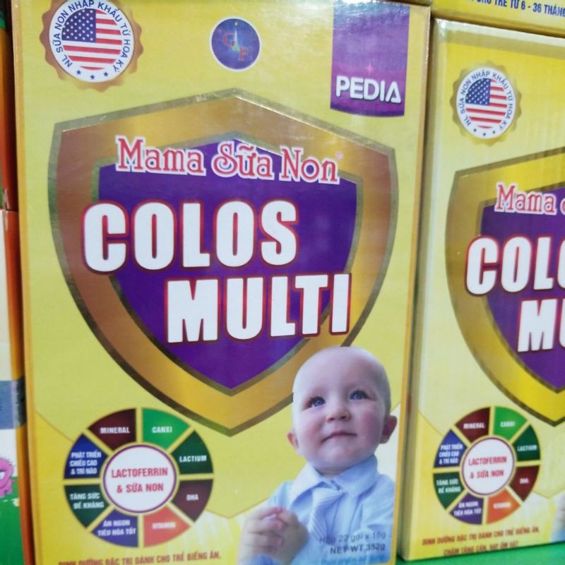 Colos Multi Pedia Non Milk Mama Box Of 25 Packs x 14g | Shopee Malaysia
