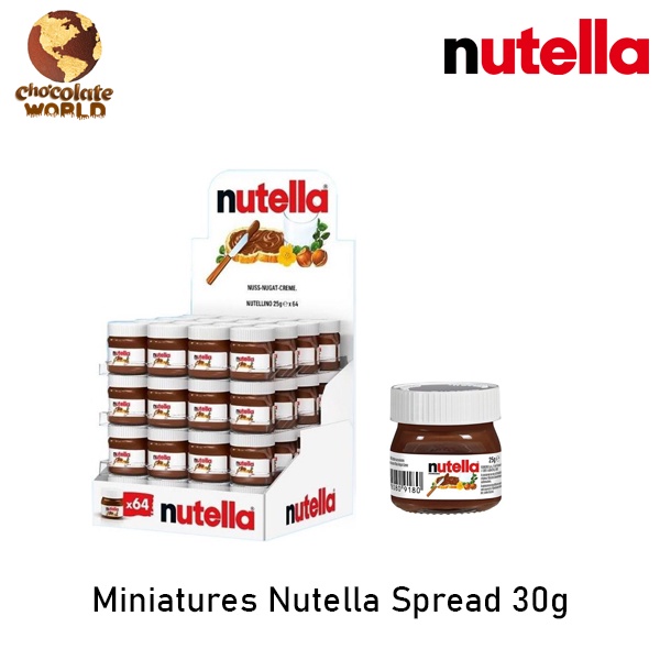 Ferrero Nutella Hazelnut Spread Mini Bottle 25g (Made in E.U)(BB: OCT ...