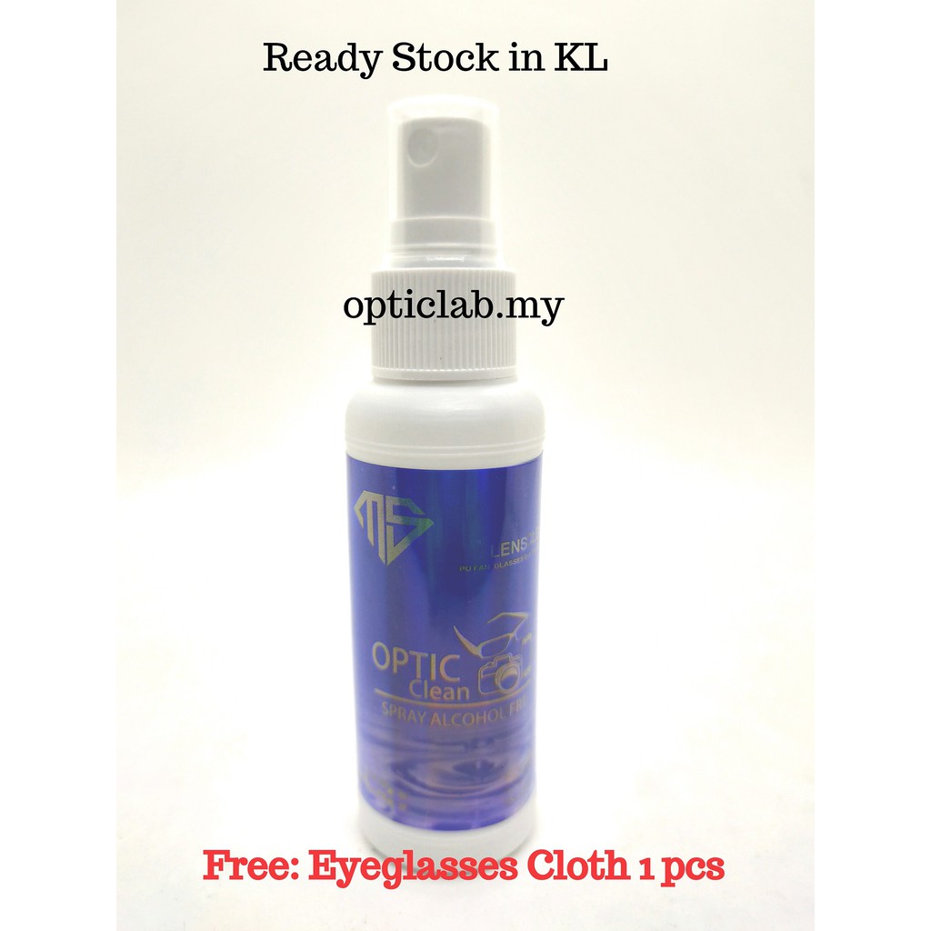 OPTIC CLEAN – Pencuci Kanta Cermin Mata Tanpa alkohol Anti-Bakteria ...