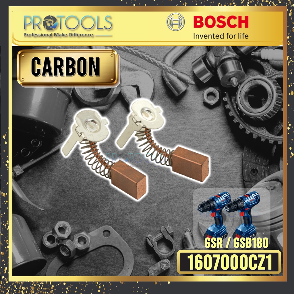 Bosch Carbon Brush for Model GSB180-LI & GSR180-LI 1607000CZ1 | Shopee ...
