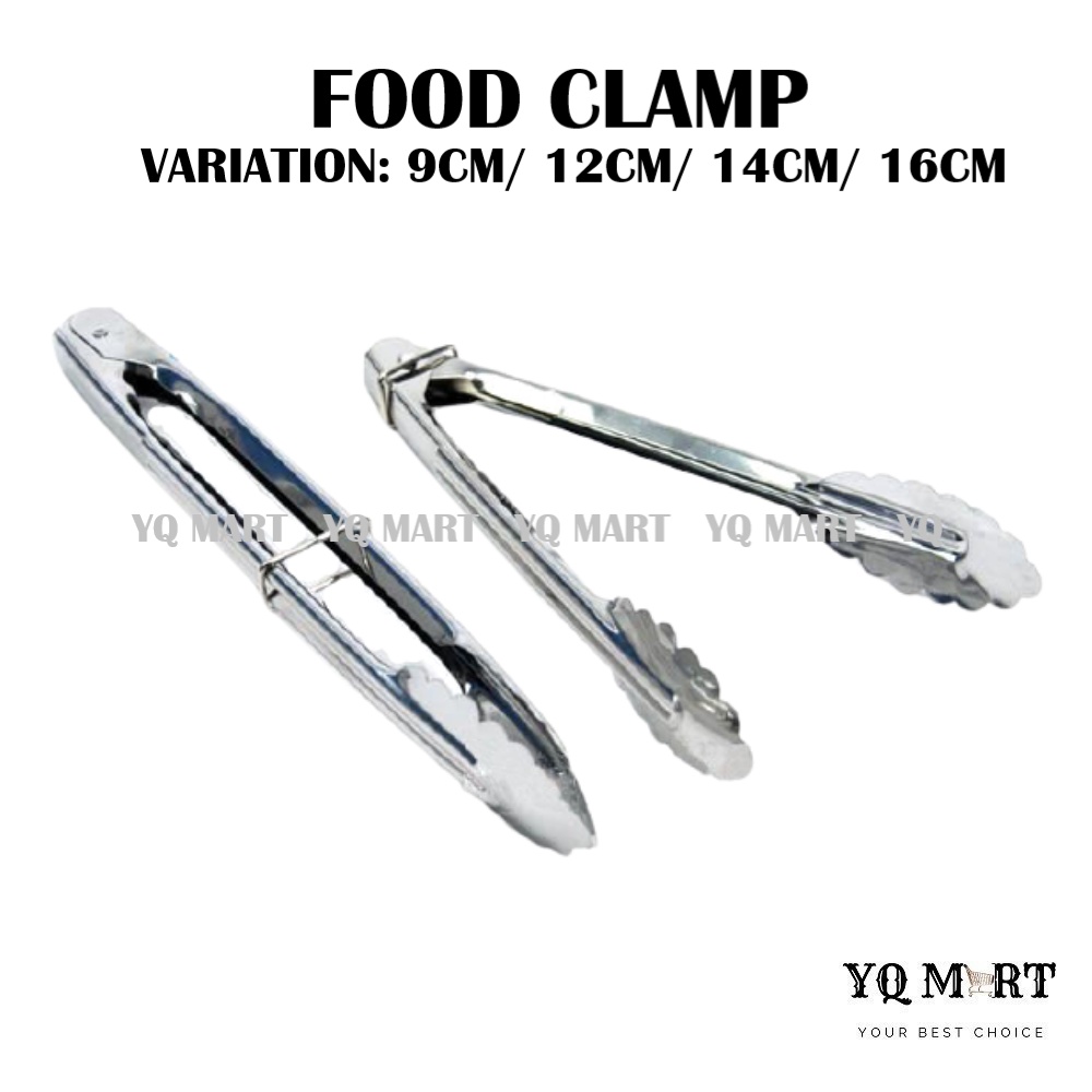 9"/12'/14"/16" Food Clamp/ Food Tong/ Sepit Kuih/ Sepit Laut/ Penyepit ...