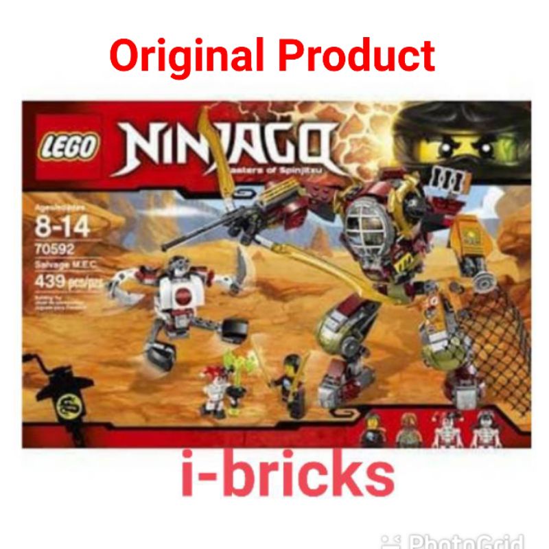 Lego 70592 ninjago salvage mec | Shopee Malaysia